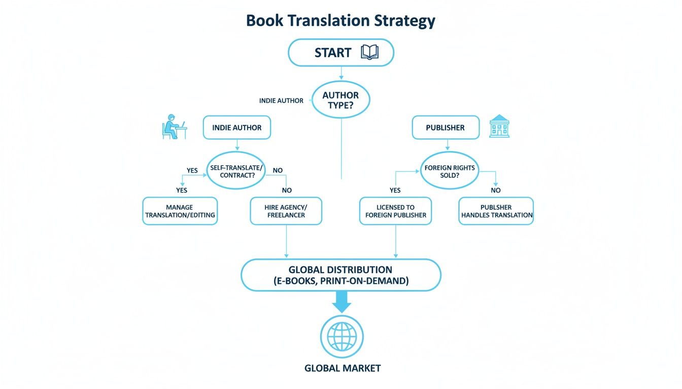 Your Guide to Modern Book Translation Services | Booktranslator.ai
