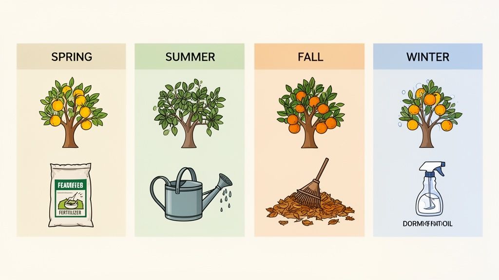 A Homeowner's Guide to Citrus Tree Disease in Georgia
