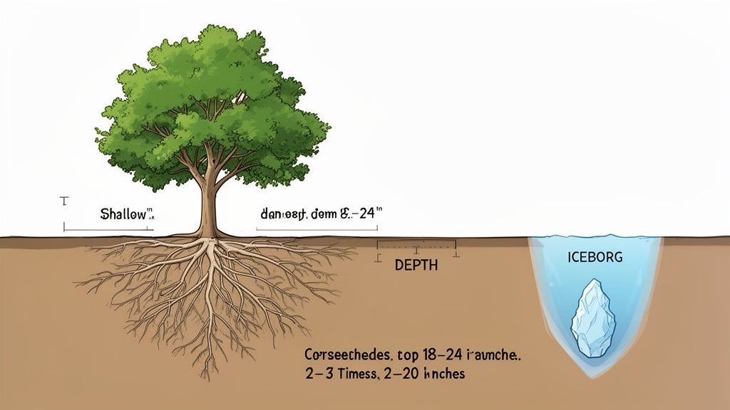 How Deep Are Tree Roots: how deep are tree roots and what determines ...