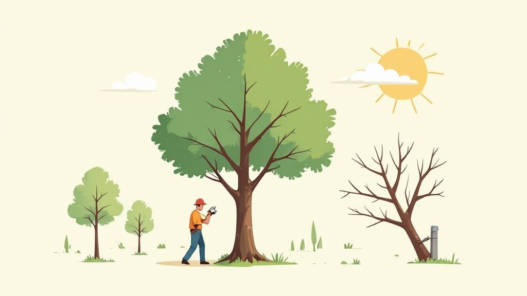 Difference between pruning and trimming: A Quick Guide to Tree Care