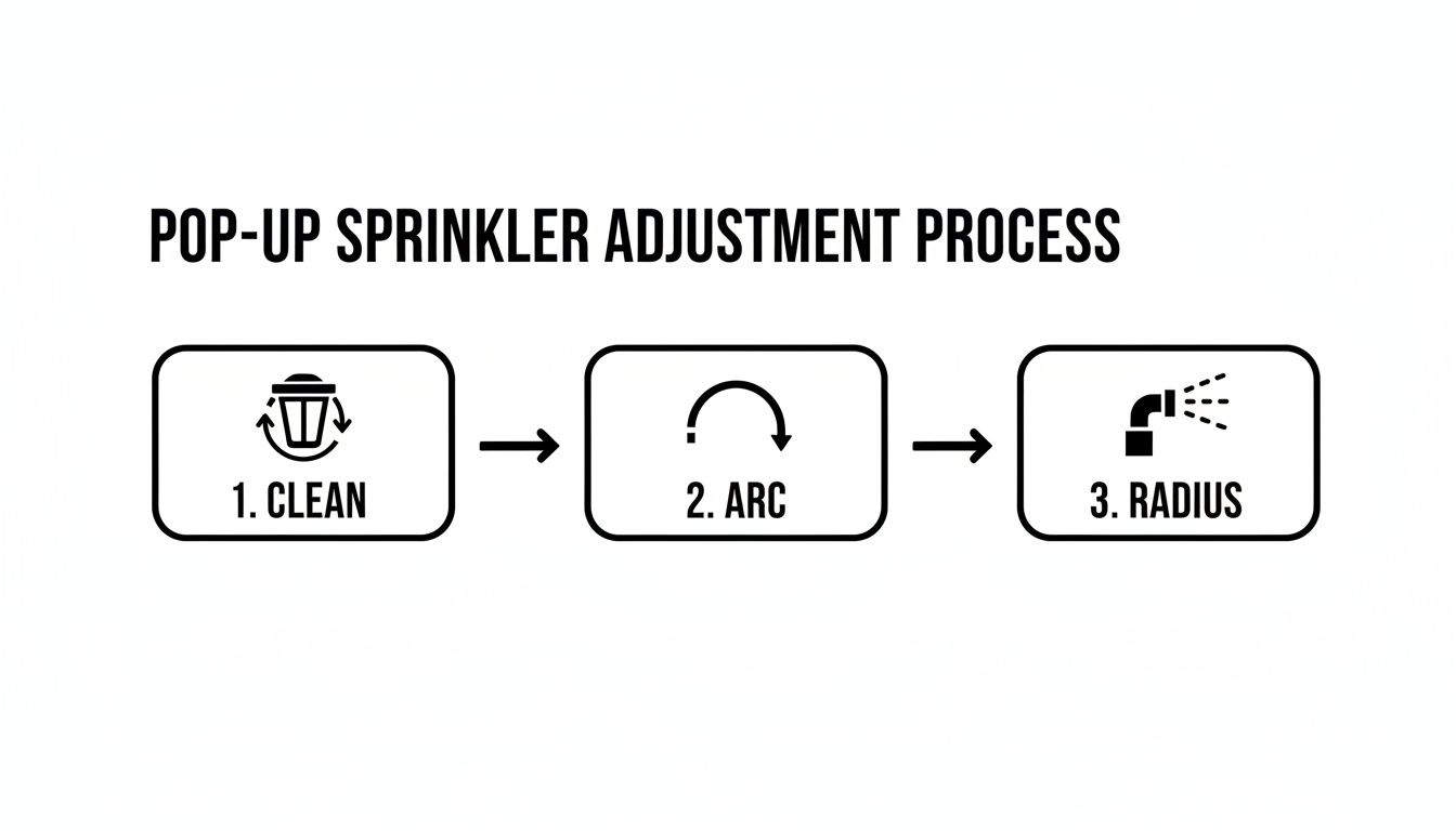 A Guide to Adjusting Sprinkler Heads for a Perfect Lawn