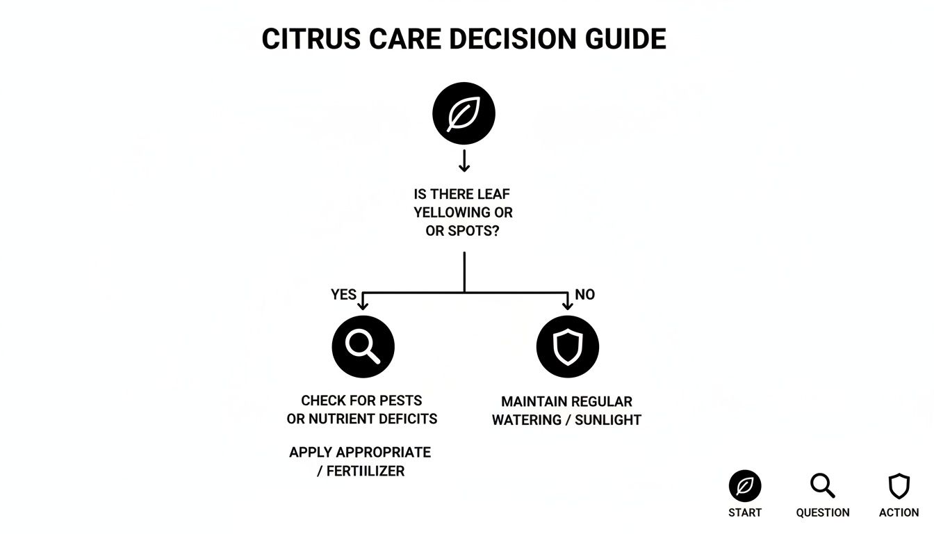 A Homeowner's Guide to Identifying Citrus Tree Diseases