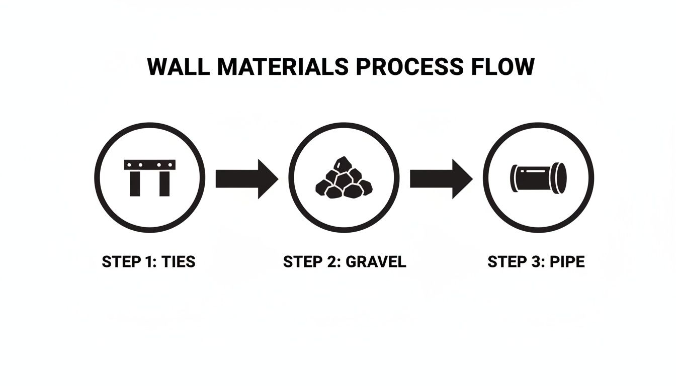 A Guide to Building a Retaining Wall with Railroad Ties in Atlanta