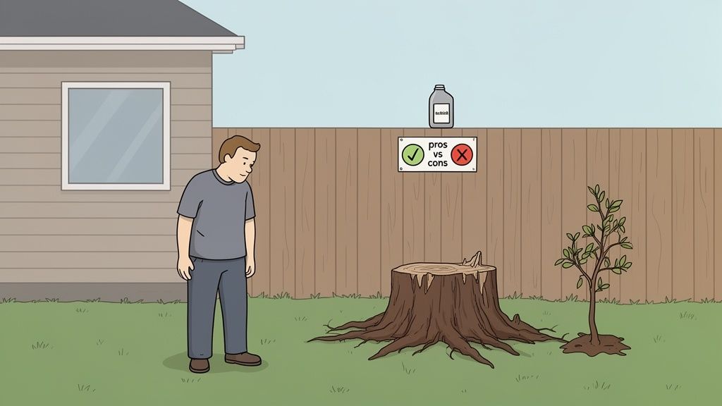 A Homeowner’s Guide to Using Chemical Tree Killers Safely