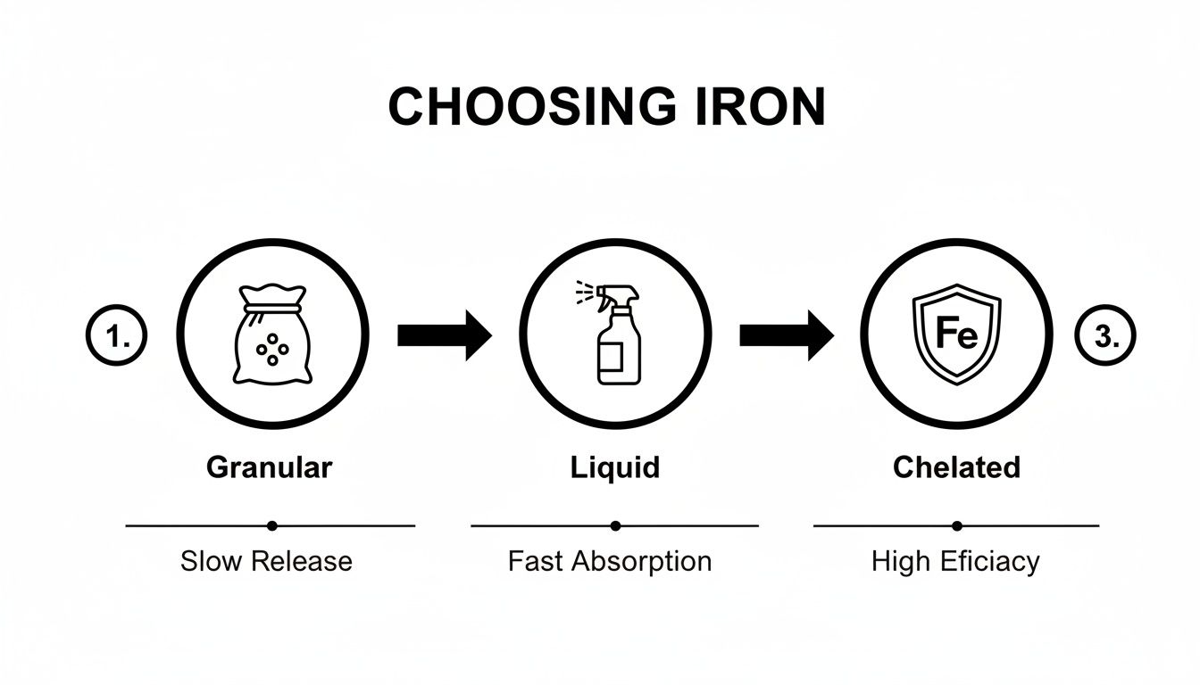 Your North Georgia Homeowner Guide To Iron For Lawns