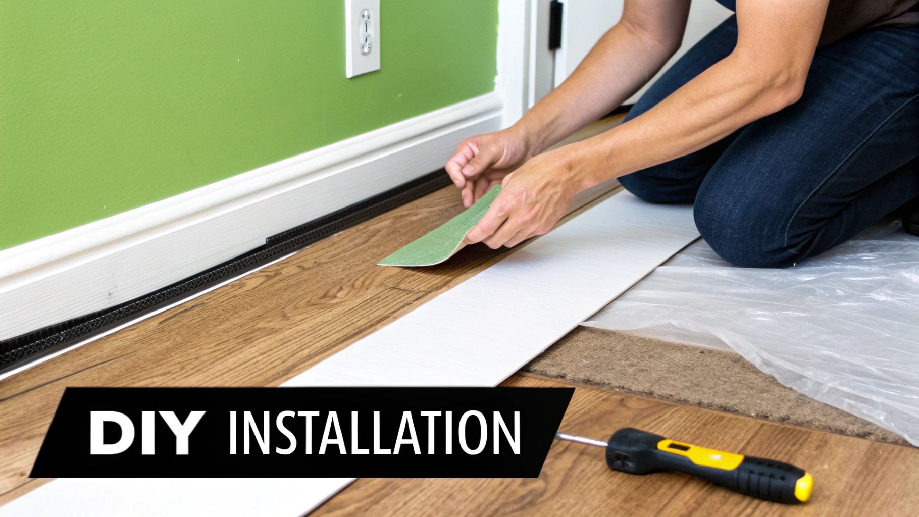 How To Install Peel And Stick Flooring