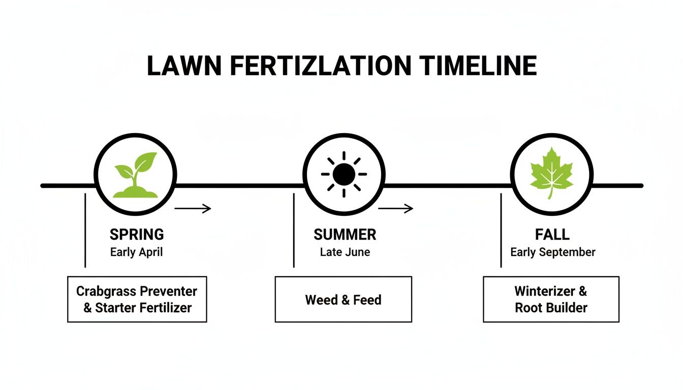 The Best Times to Fertilize Lawns in North Georgia
