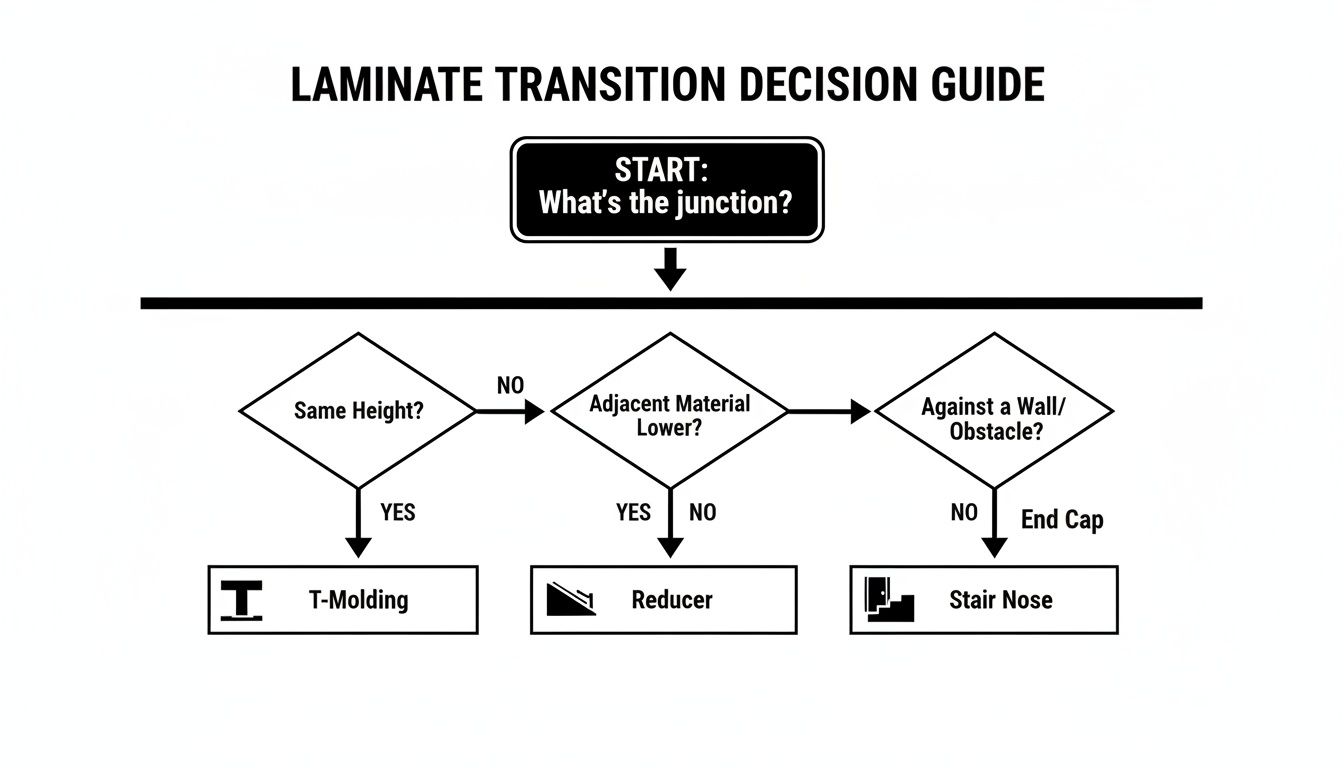 Mastering Transitions: transitions for laminate flooring and finishing tips