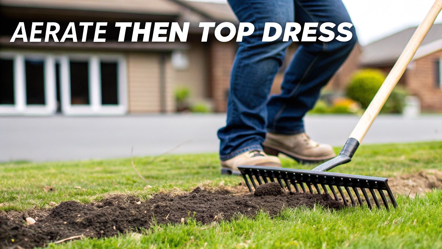 Best time to top dress lawn: Cumming GA tips