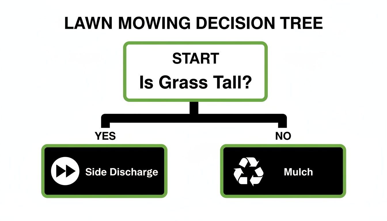Side Discharge vs Mulching Your North Georgia Lawn Care Guide