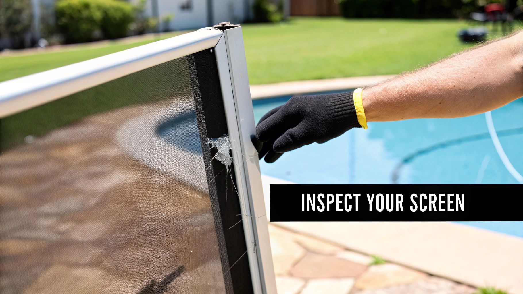 A Guide To Rescreening A Pool Enclosure In Tampa Bay - Rescreen Rescue