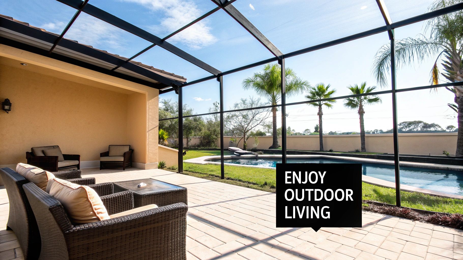 Your Guide To Patio Screen Enclosures In Tampa Bay - Rescreen Rescue