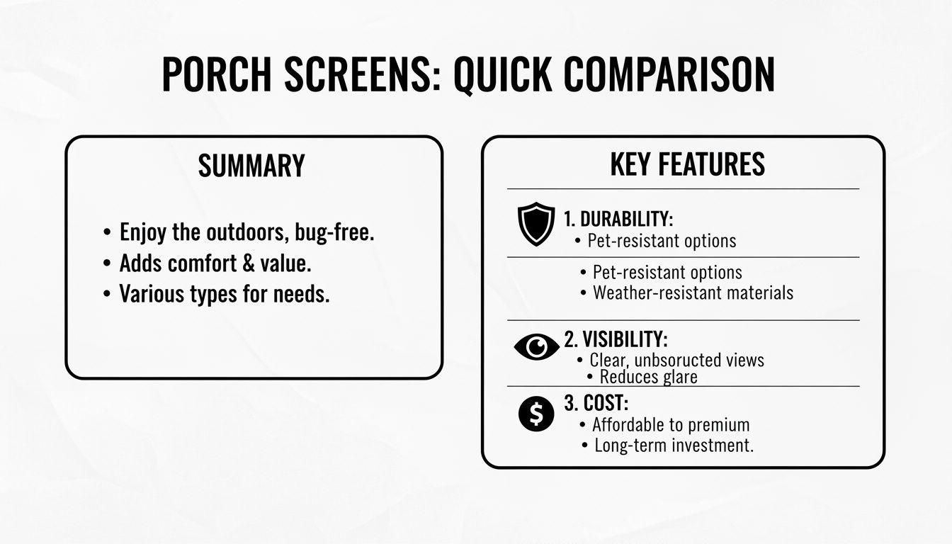 Finding The Best Screen For Porch Enclosures In Florida - Rescreen Rescue