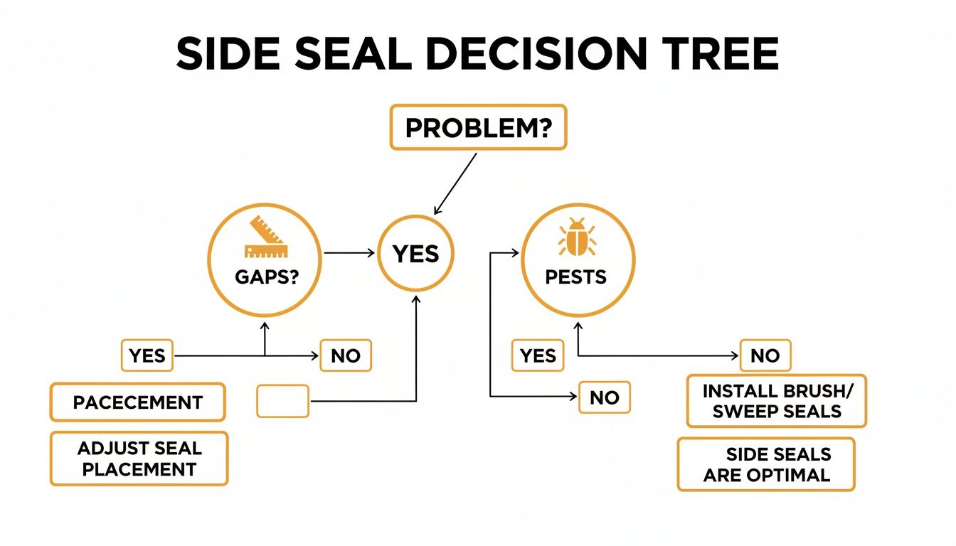A Guide to Side Seals for Garage Doors in Commercial Facilities