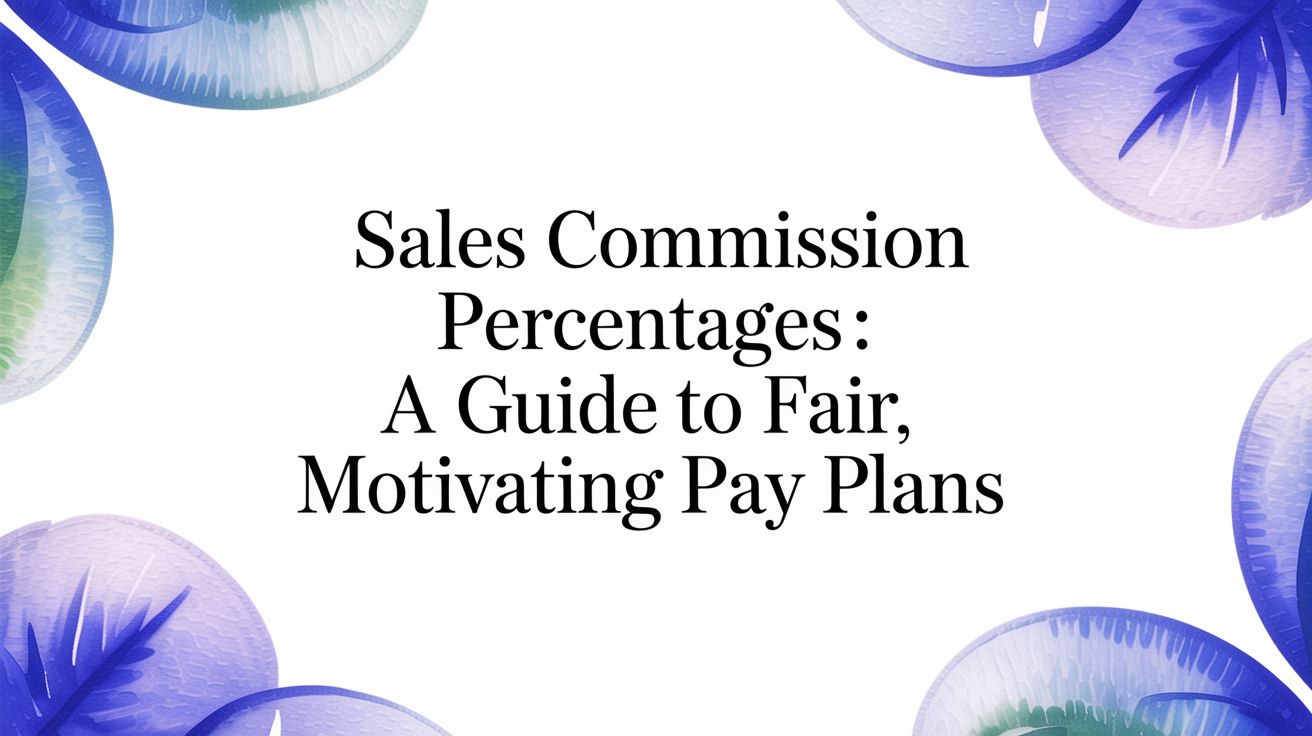 Sales Commission Percentages: A Guide to Fair, Motivating... | LinkJolt ...