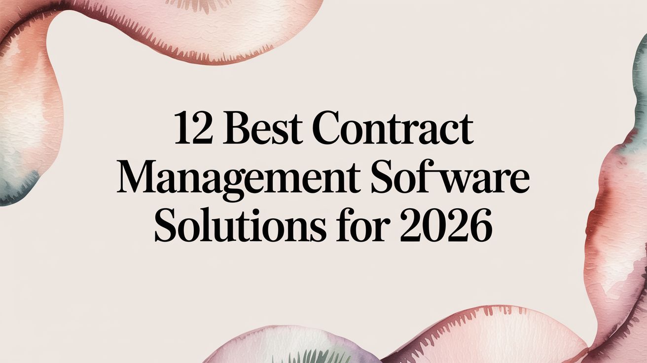 12 Best Contract Management Software Solutions for 2026 | Red Brick Labs