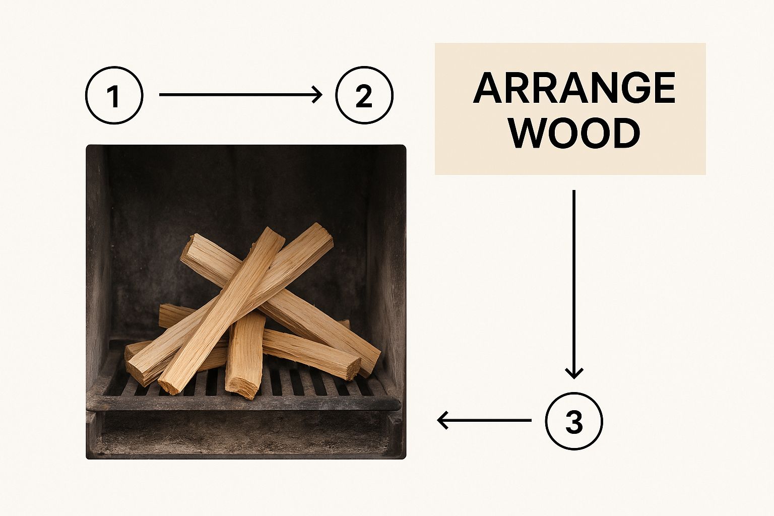 How to Light a Wood Burning Stove | The Log Company