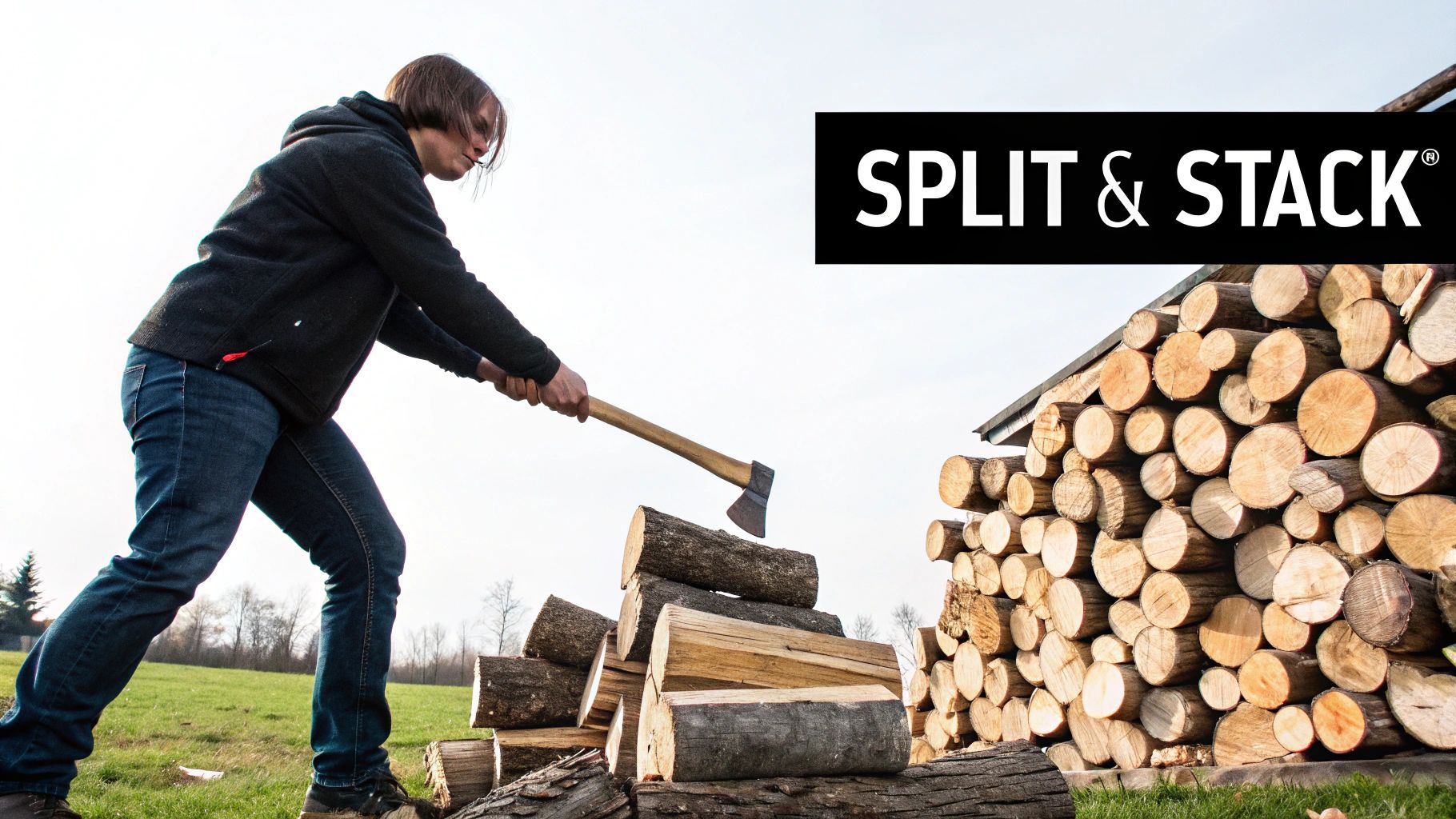 How to Season Firewood for a Perfect Burn | The Log Company