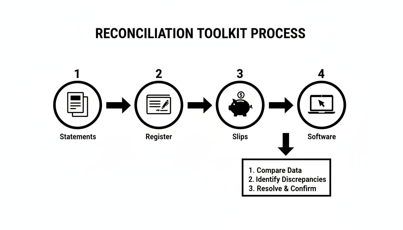 Master bank account reconciliation: Balance Books with Confidence