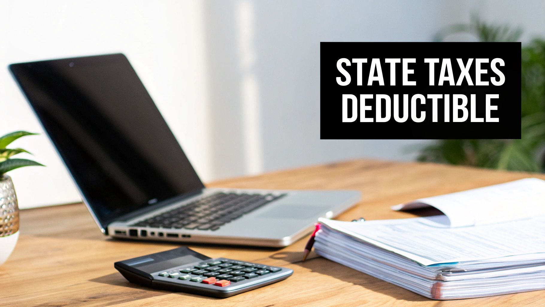 Are State Taxes Deductible? A Guide to the SALT Cap