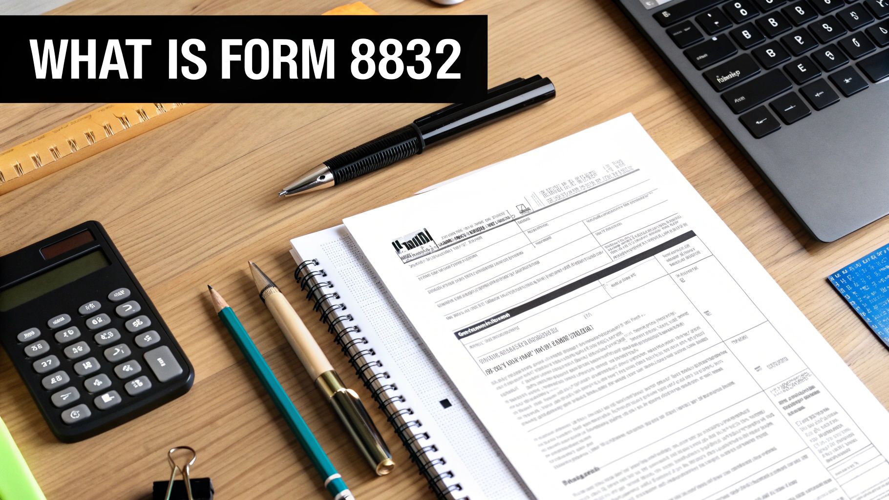 What Is Form 8832? Understand Entity Classification & Its Benefits