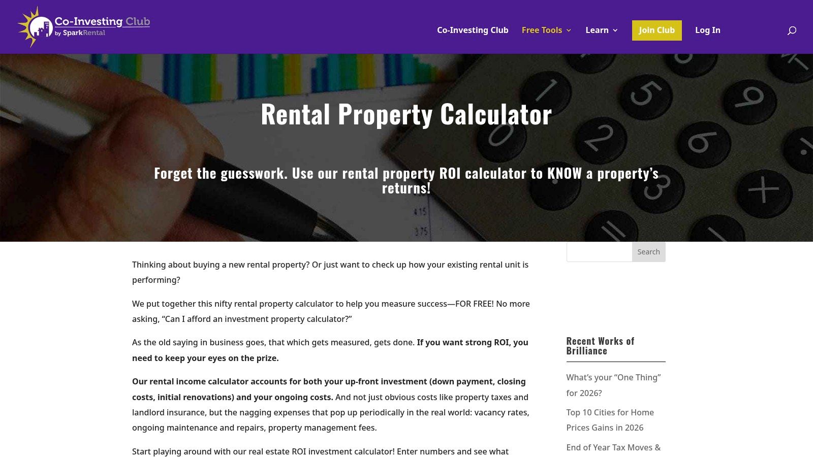 The 12 Best Real Estate Investment Calculators for 2026 - Edinhart ...