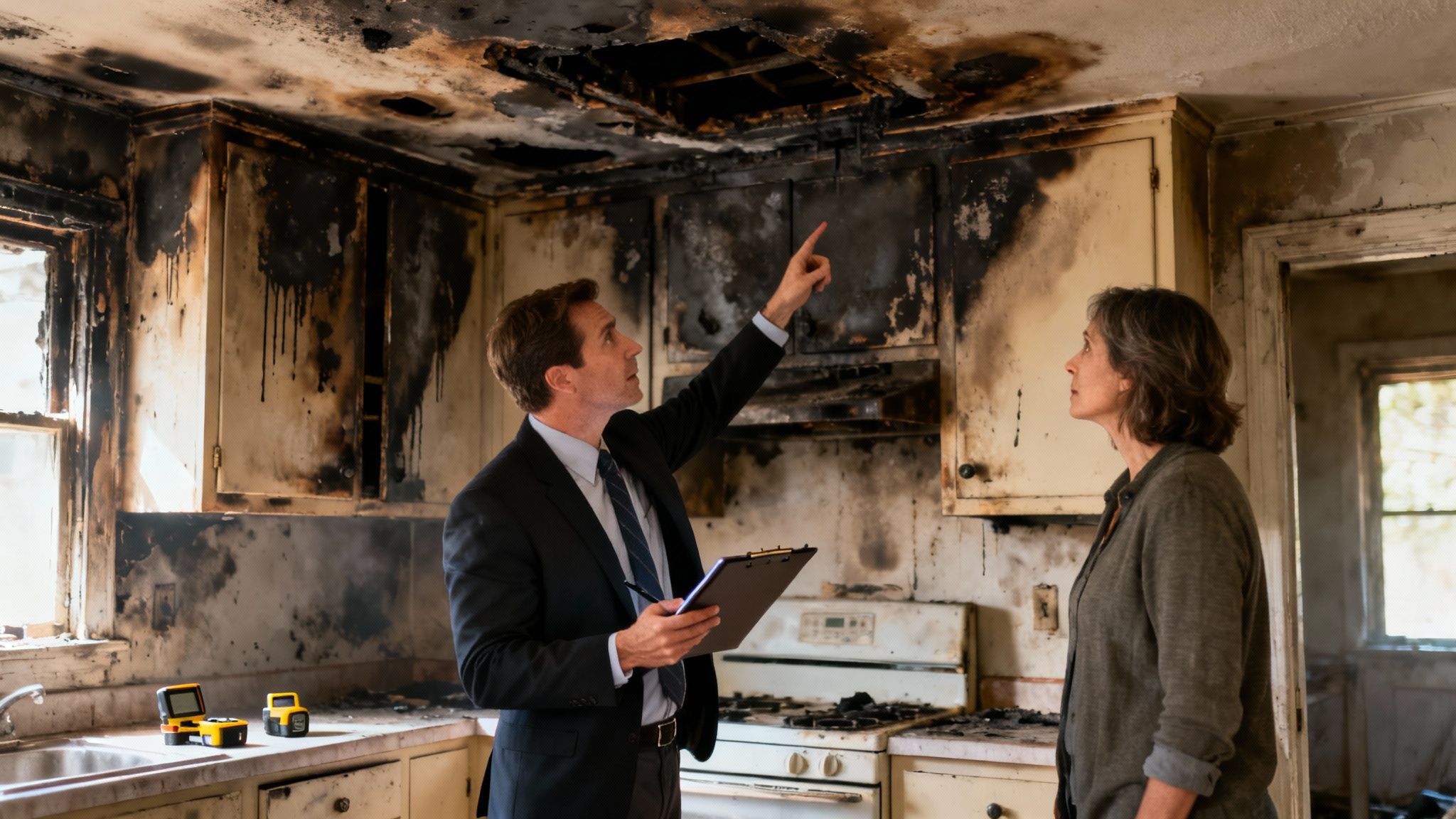 Claim Help For Your Insurance Claim Fire Damage Low-Ball Offer