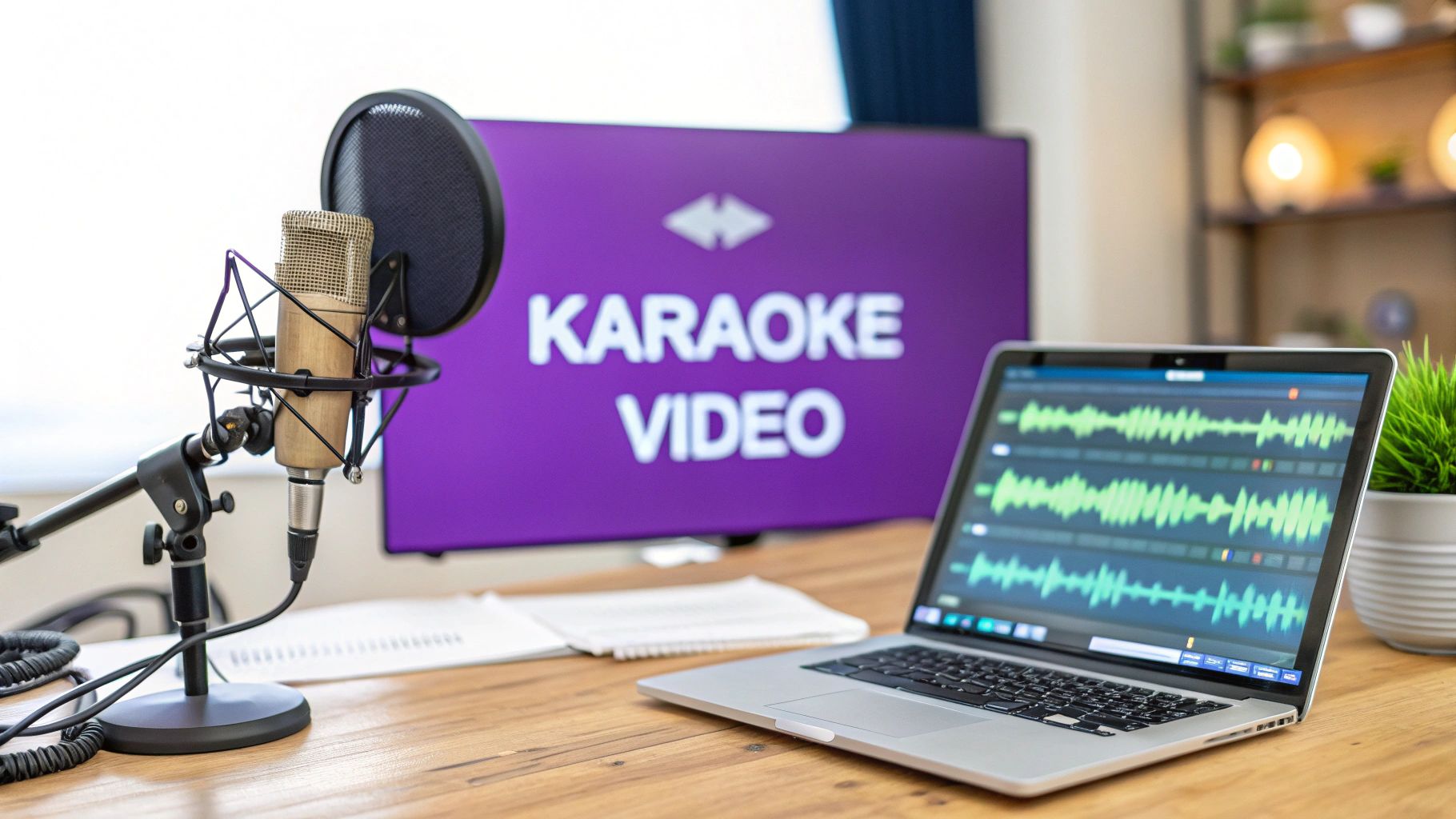 How to Make Karaoke Video: AI Lyrics and Visual Tips (how to make ...