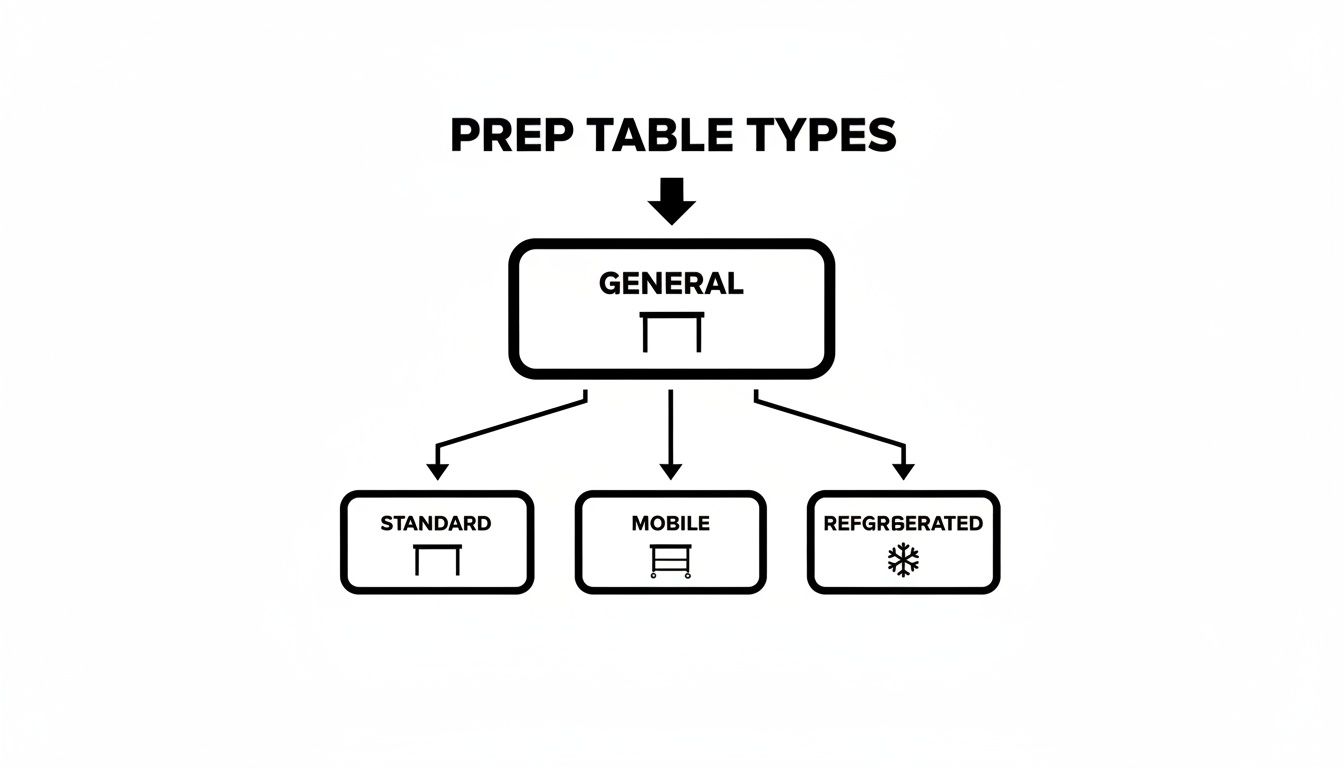 Your Guide to Choosing the Perfect Stainless Kitchen Prep Table ...