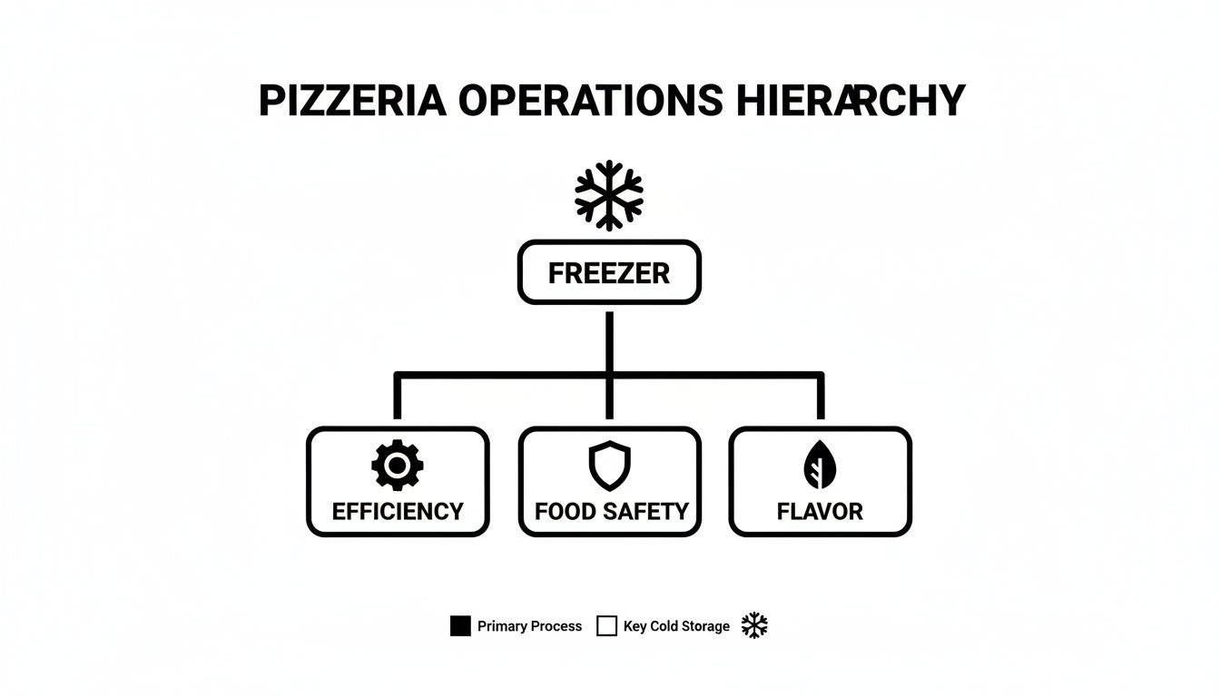 A Pizzeria Owner's Guide to Commercial Deep Freezers – Pizza Prep Table