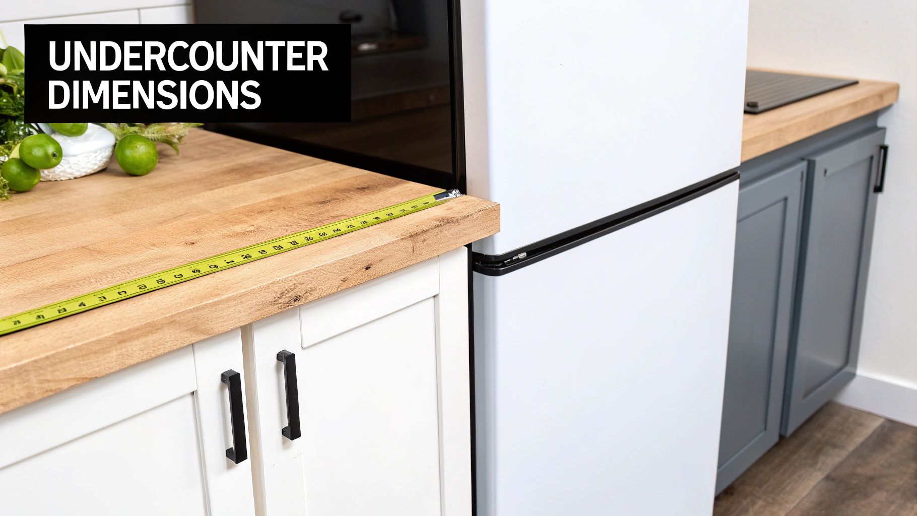 Unlocking undercounter refrigerators dimensions: A Quick Guide — The ...