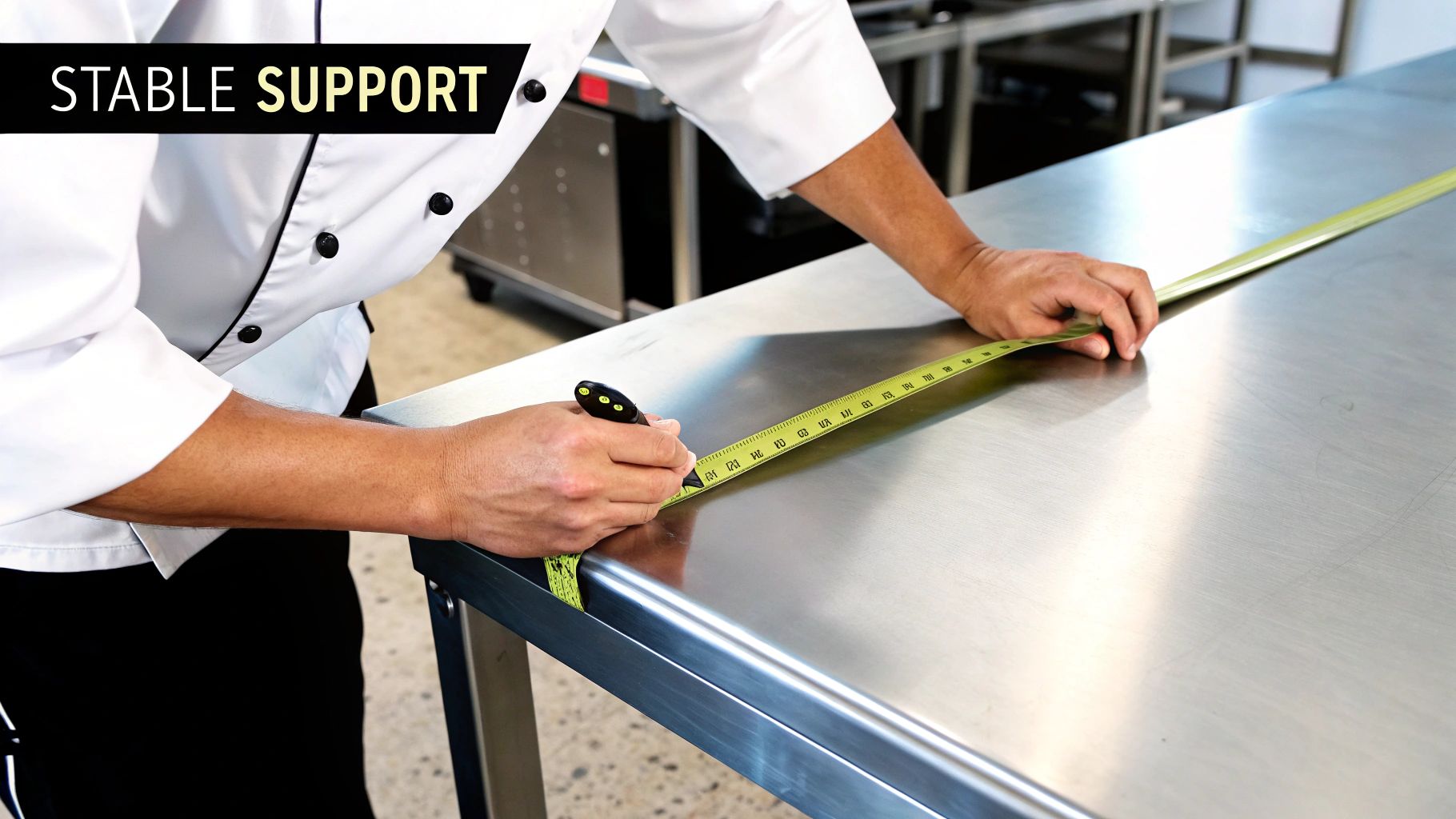 Your Guide to Stainless Steel Kitchen Prep Tables – Encore Seattle