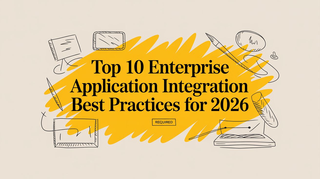 Top 10 Enterprise Application Integration Best Practices for 2026 - Nerdify Blog