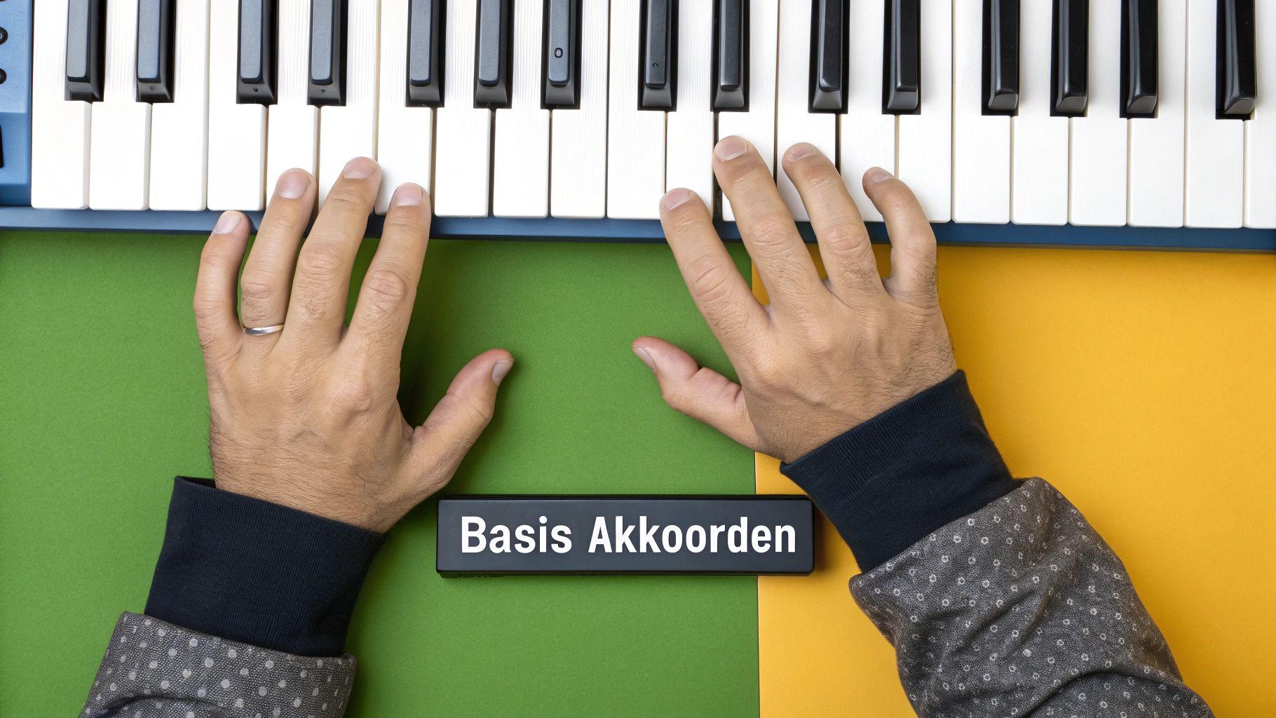Keyboard akkoorden leren: eenvoudig starten & oefenen