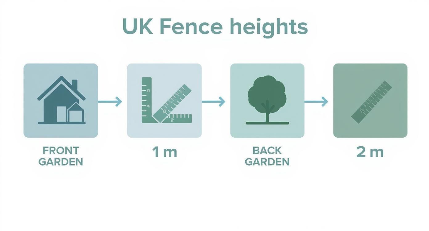max fence height uk: Essential UK fence rules for homeowners