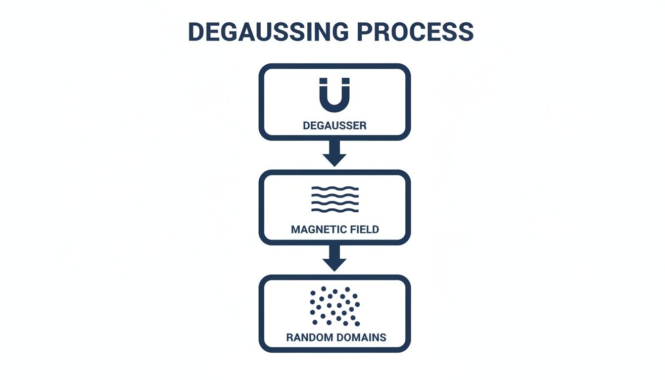 What is degaussing and How It Permanently Erases Data - MDrepairs