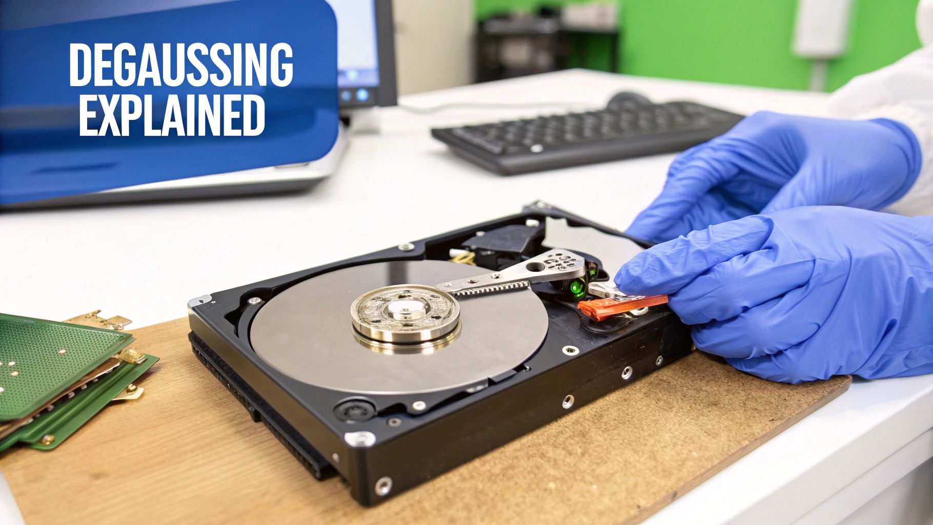 What is degaussing and How It Permanently Erases Data - MDrepairs