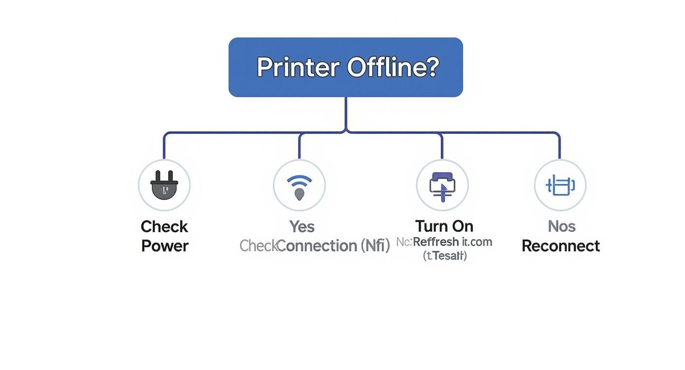 Printer is Offline: Quick Fixes to Get Back Online - printer is offline