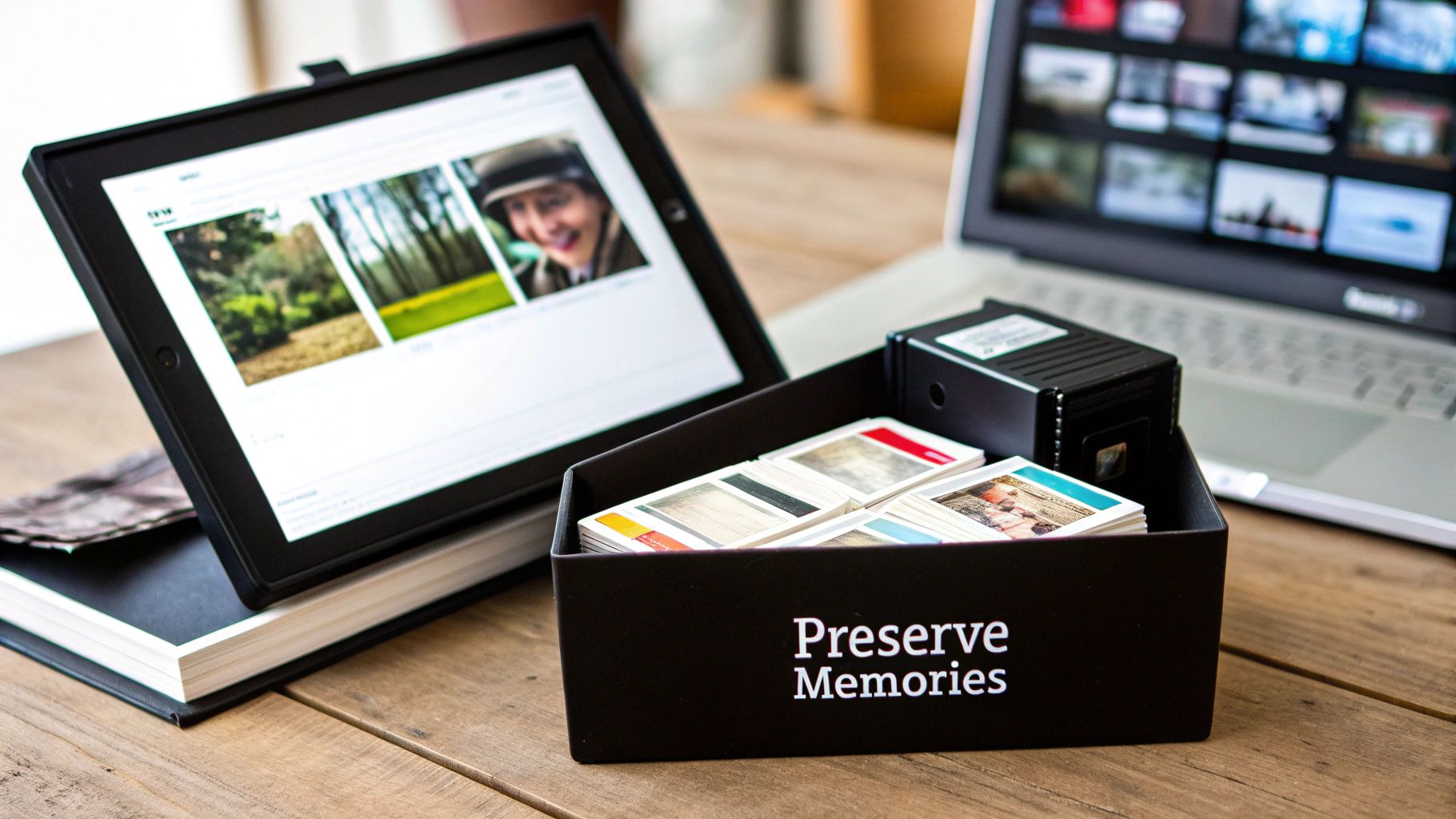 Converting slides to digital images: A Quick Guide to Preservation