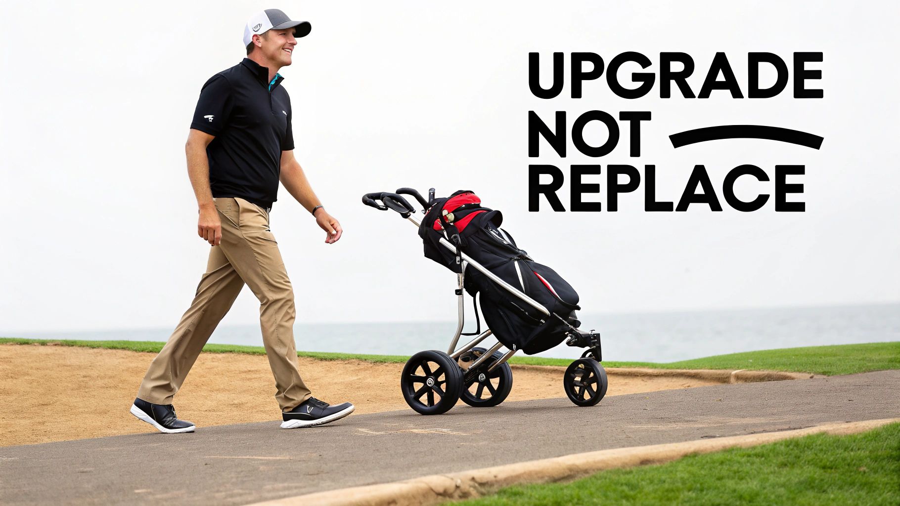 A Golfer's Guide to Electric Golf Push Cart Conversion Kits | Caddie Wheel