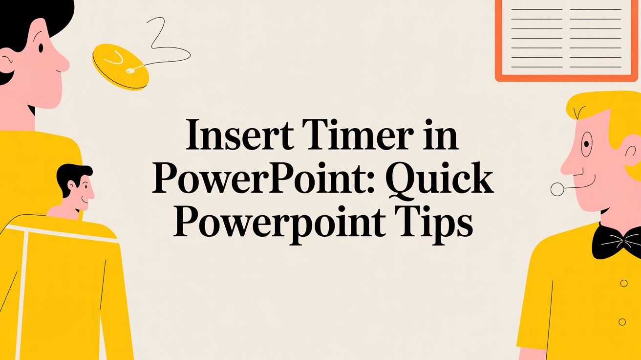 How to Insert a Timer in PowerPoint: A Quick Guide