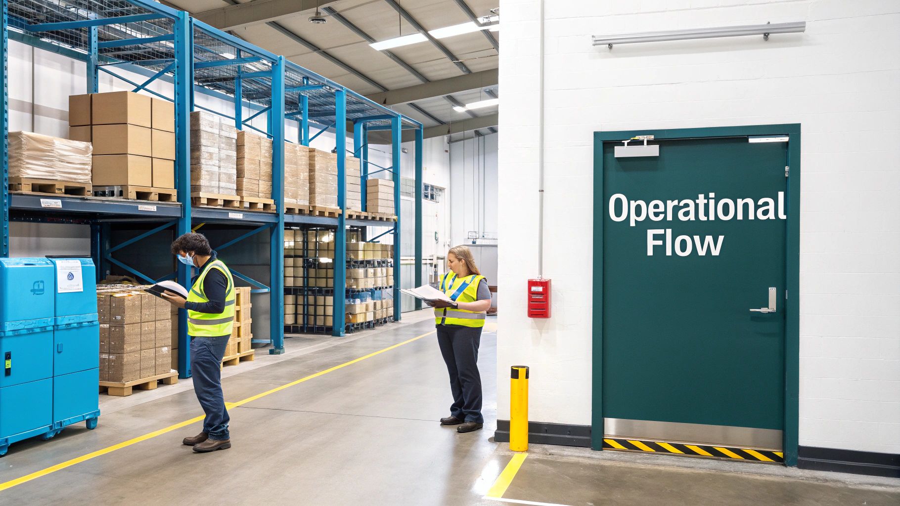 Guide to optimize warehouse layout for faster, compliant operations