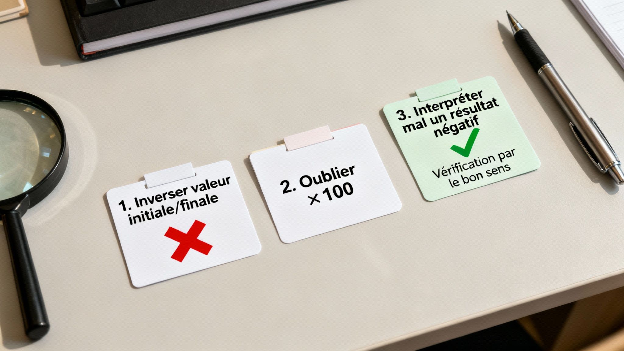 Maîtriser la formule du taux de variation avec des exemples clairs ...