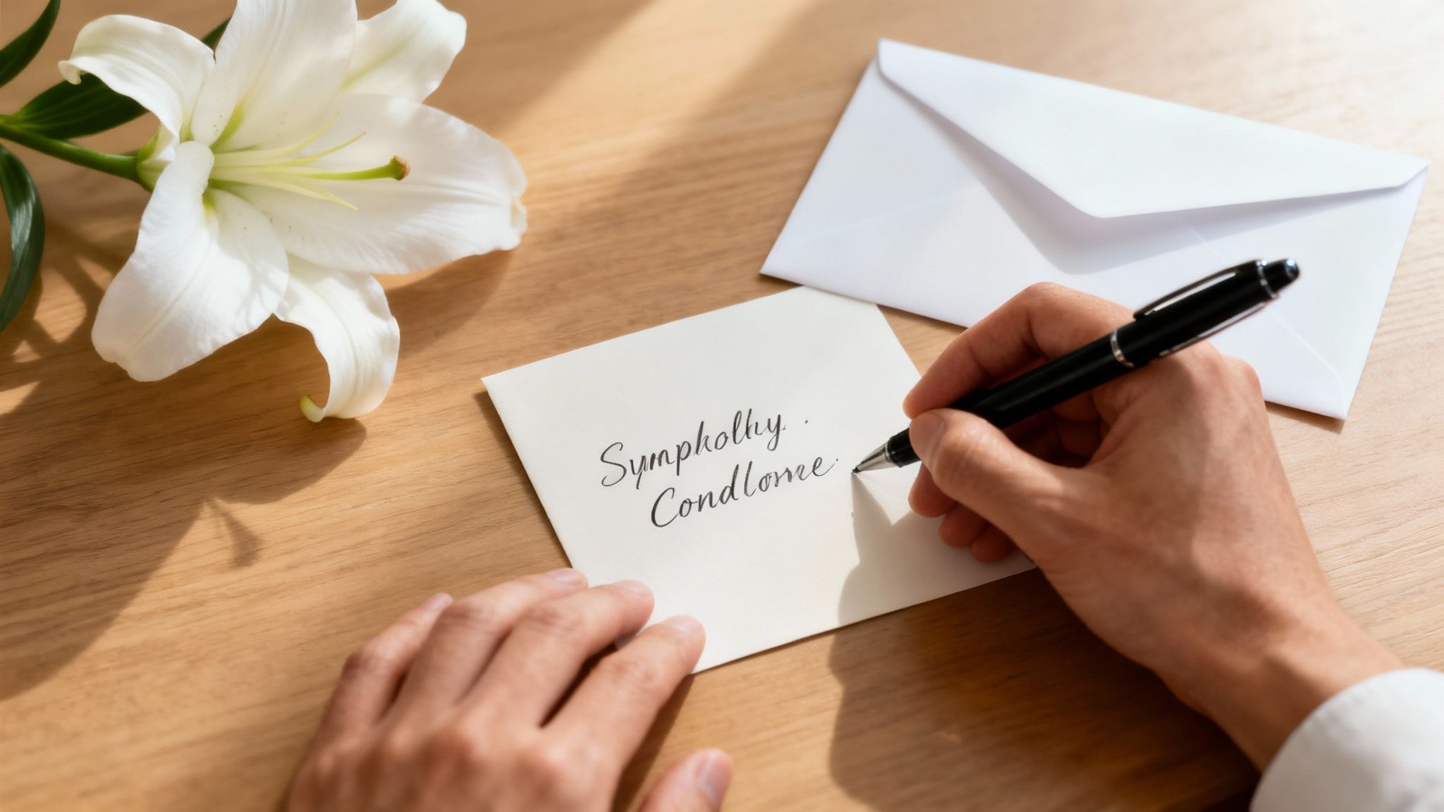 Condolence Message From Company: How to Write a condolence message from ...