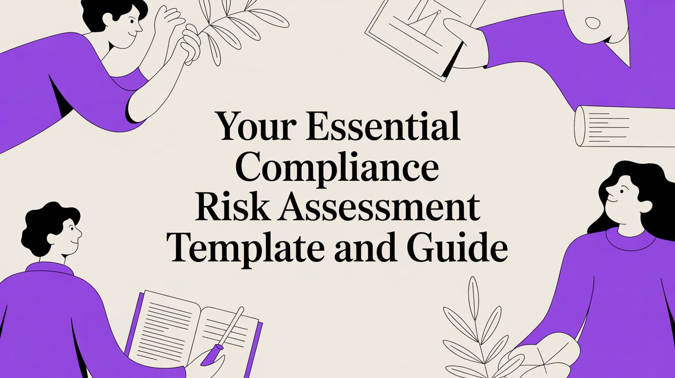 Your Essential Compliance Risk Assessment Template and Guide | AI Image ...