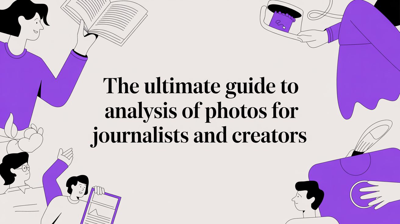 The Ultimate Guide to Analysis of Photos for Journalists and Creators ...