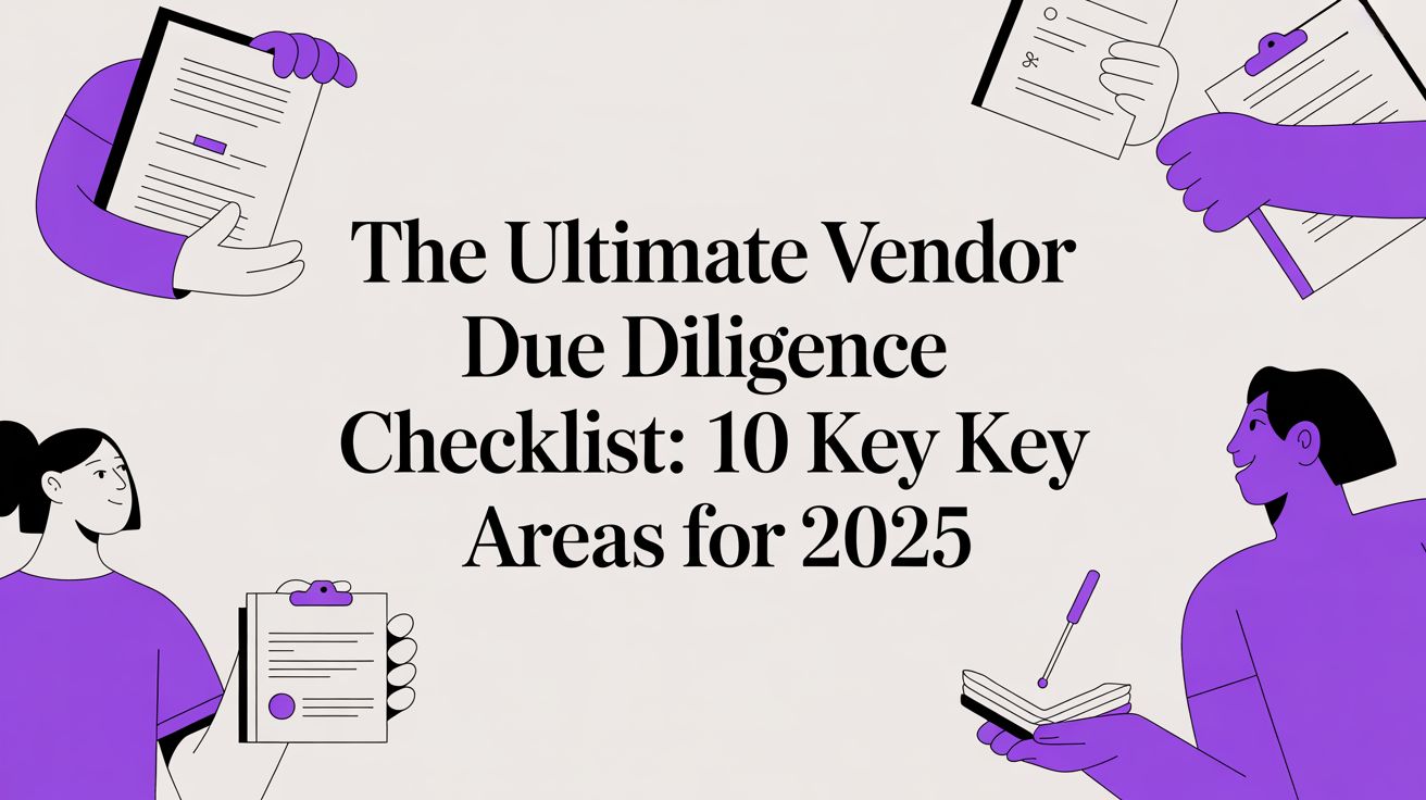 The Ultimate Vendor Due Diligence Checklist: 10 Key Areas for 2025 | AI ...