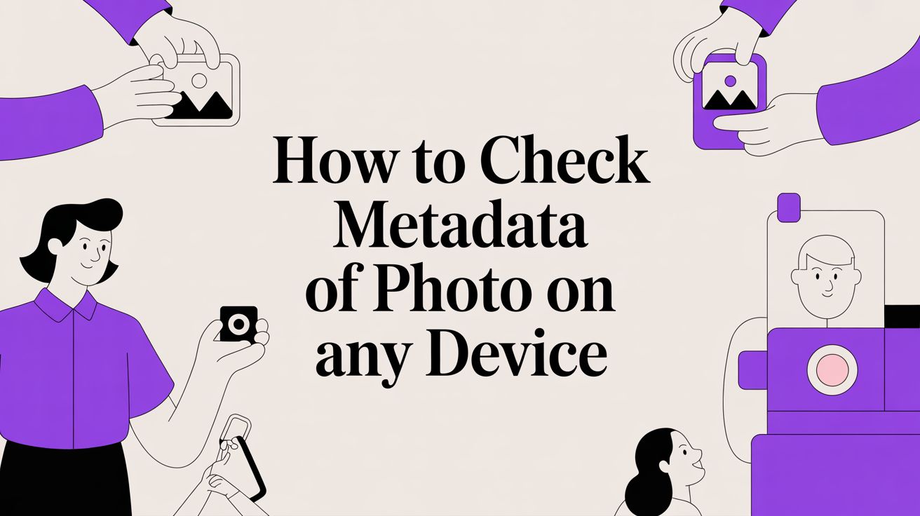 How to Check Metadata of Photo on Any Device | AI Image Detector