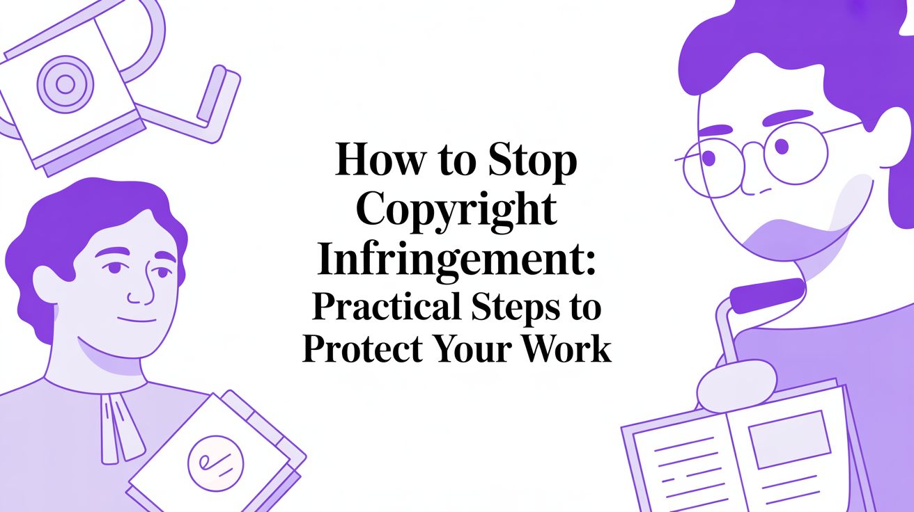 How to stop copyright infringement: Practical steps to protect your ...