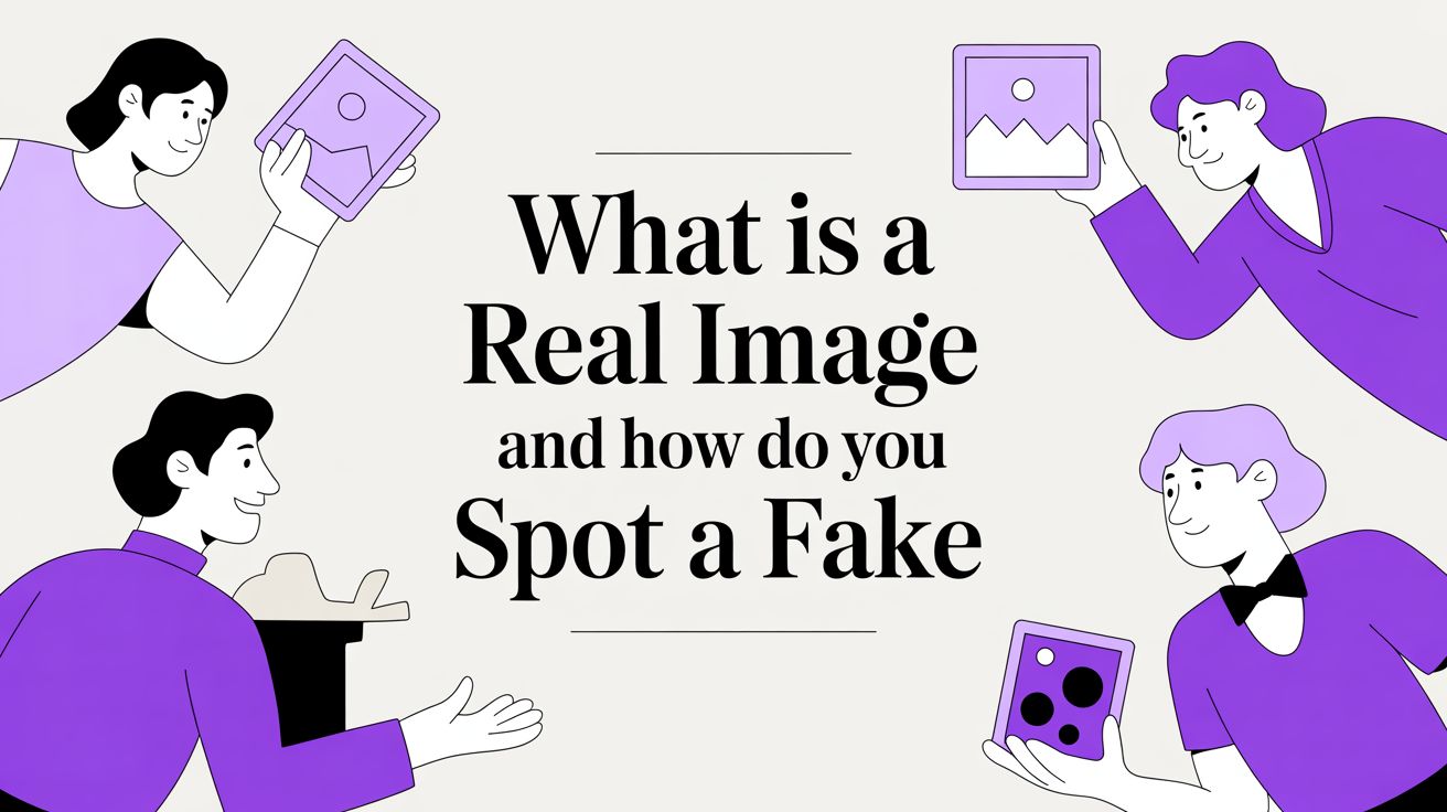 What Is a Real Image and How Do You Spot a Fake | AI Image Detector